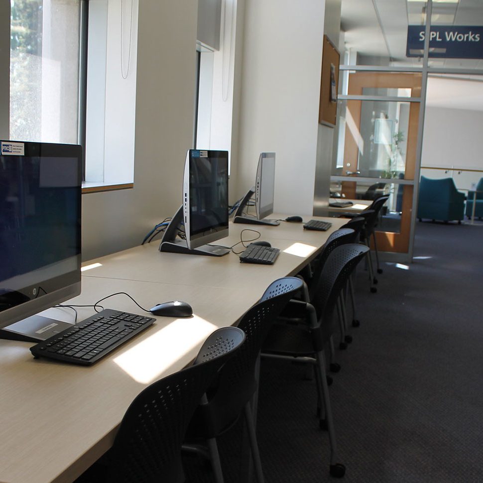 SJPL Works: Workspaces & Technology Access | San Jose Public Library